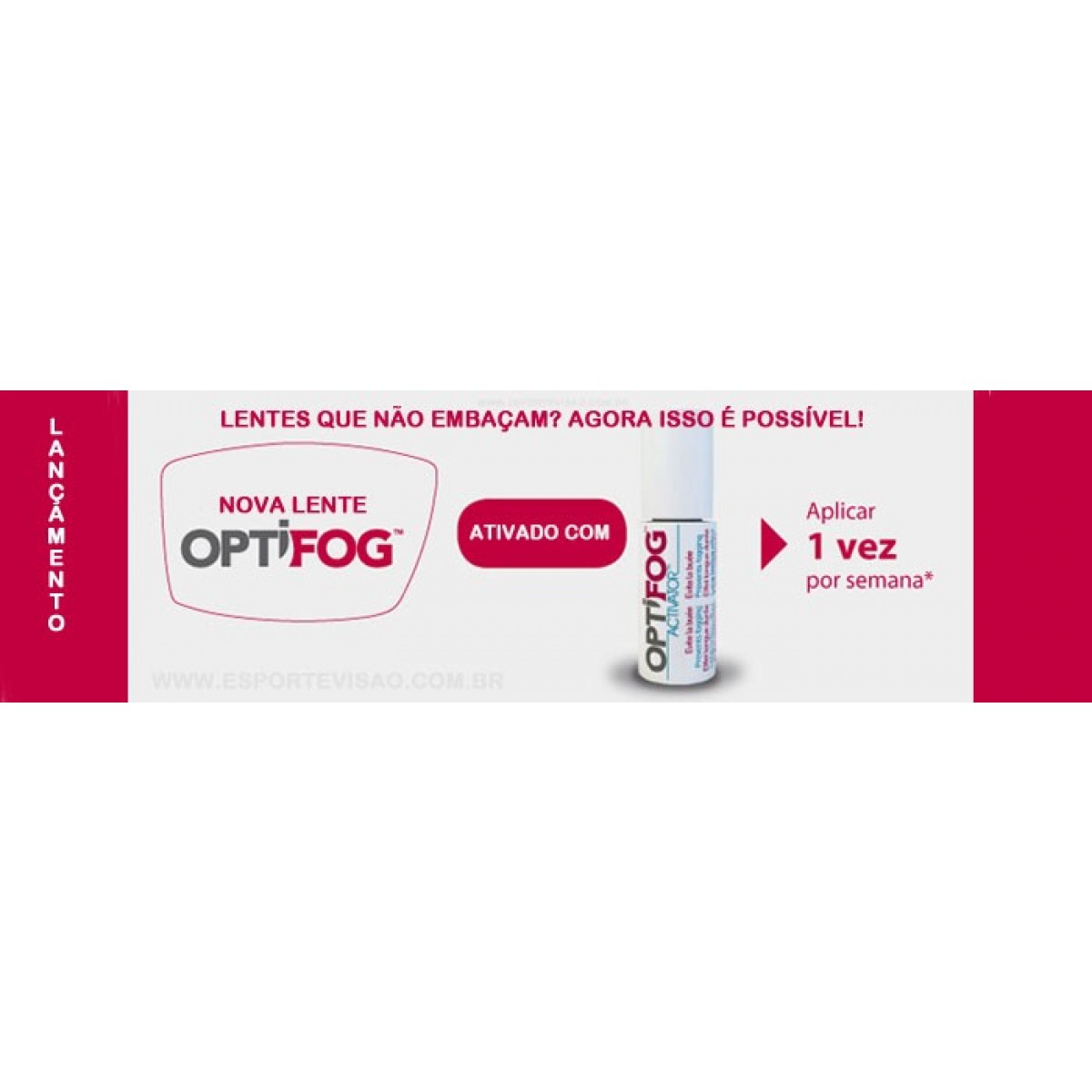 lentes optifog anti embaçante - Esporte Visão